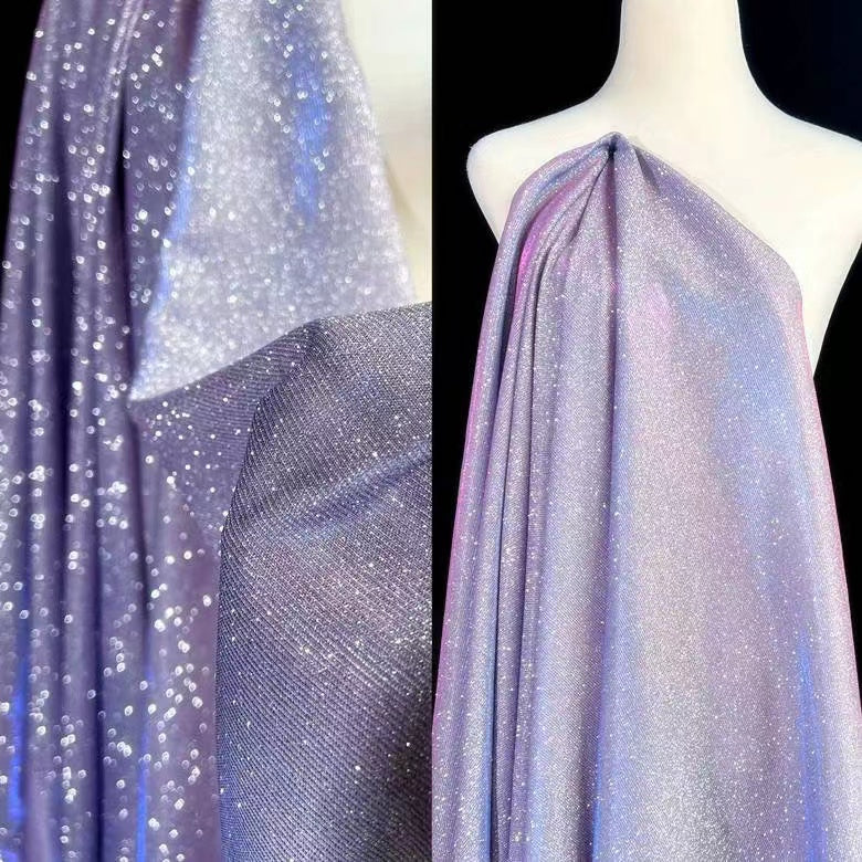 2-Way Stretch Glittery Fabric – Rhinemood